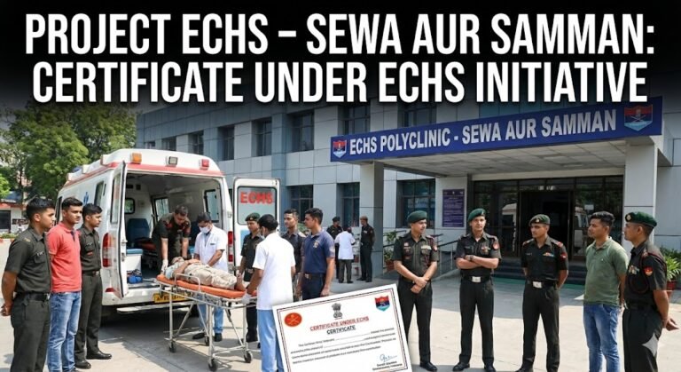 Project ECHS – Sewa Aur Samman: AWAA Certificate For Volunteers Under ...